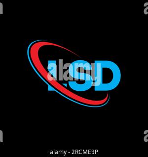 LSD logo. LSD letter. LSD letter logo design. Initials LSD logo linked ...