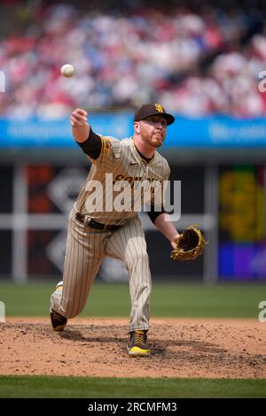 San Diego Padres' Steven Wilson plays during the first baseball game in ...