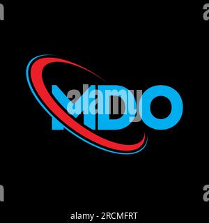 MDO letter logo design for technology company. MDO logo design black ...