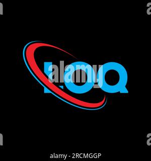 LOQ logo. LOQ letter. LOQ letter logo design. Initials LOQ logo linked ...
