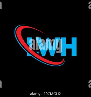 LWH logo. LWH letter. LWH letter logo design. Initials LWH logo linked ...
