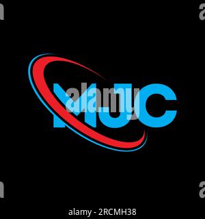 MJC logo. MJC letter. MJC letter logo design. Initials MJC logo linked ...