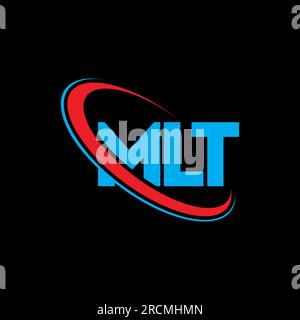 MLT logo. MLT letter. MLT letter logo design. Initials MLT logo linked ...