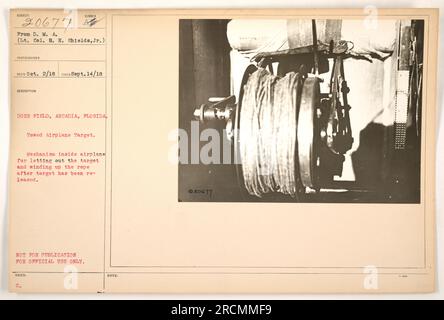 Caption: Towed Airplane Target at Dorr Field, Arcadia, Florida. The ...