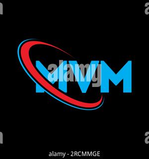 MVM logo. MVM letter. MVM letter logo design. Initials MVM logo linked ...
