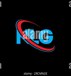 NLG logo. NLG letter. NLG letter logo design. Initials NLG logo linked ...