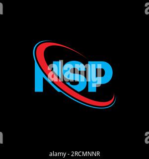 NSP logo. NSP letter. NSP letter logo design. Initials NSP logo linked ...