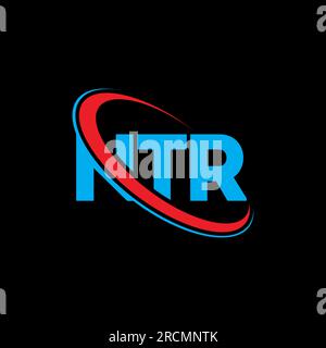 NTR logo. NTR letter. NTR letter logo design. Initials NTR logo linked ...