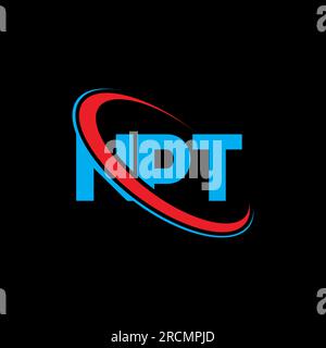 NPT logo. NPT letter. NPT letter logo design. Initials NPT logo linked ...