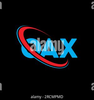 OAX logo. OAX letter. OAX letter logo design. Initials OAX logo linked ...