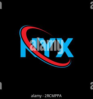 NYX logo. NYX letter. NYX letter logo design. Initials NYX logo linked ...