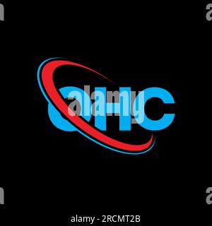 OHC logo. OHC letter. OHC letter logo design. Initials OHC logo linked ...