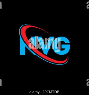 NVG logo. NVG letter. NVG letter logo design. Initials NVG logo linked ...