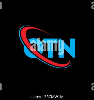 OTN logo. OTN letter. OTN letter logo design. Initials OTN logo linked ...