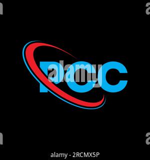PCC logo. PCC letter. PCC letter logo design. Initials PCC logo linked ...