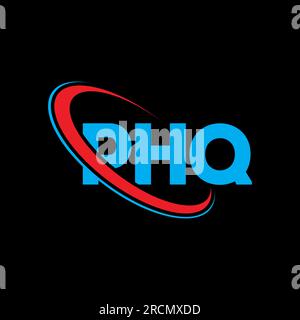 PHQ logo. PHQ letter. PHQ letter logo design. Initials PHQ logo linked ...