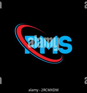 PMS Letter Logo Design Stock Vector Image & Art - Alamy