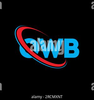 OWB logo. OWB letter. OWB letter logo design. Initials OWB logo linked ...