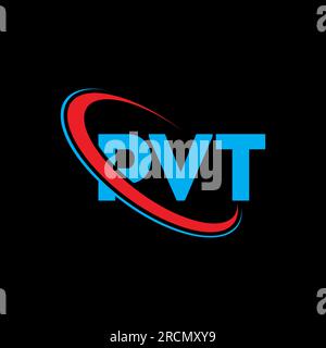 PVT logo. PVT letter. PVT letter logo design. Initials PVT logo linked ...