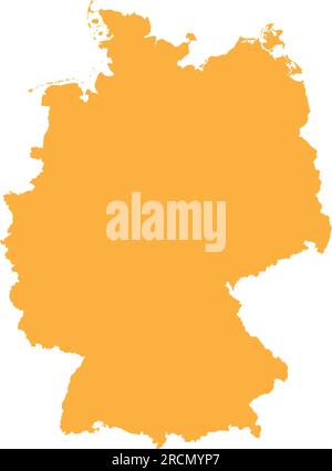 ORANGE CMYK color map of ROMANIA Stock Vector Image & Art - Alamy