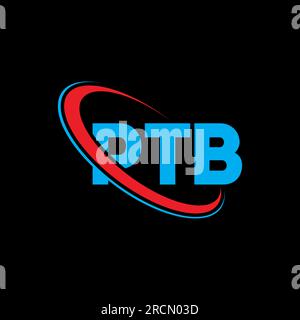 PTB logo. PTB letter. PTB letter logo design. Initials PTB logo linked ...