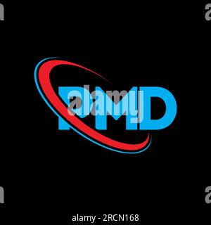 PMD logo. PMD letter. PMD letter logo design. Initials PMD logo linked ...