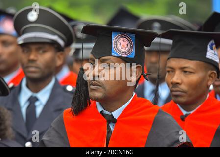 Addis Ababa, Ethiopia. 15th July, 2023. Cadets of the Ethiopian Police ...