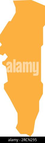 BLACK CMYK color map of GIBRALTAR Stock Vector Image & Art - Alamy