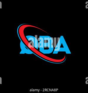QBA logo. QBA letter. QBA letter logo design. Initials QBA logo linked ...