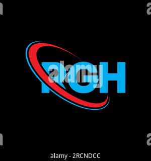 RGH logo. RGH letter. RGH letter logo design. Initials RGH logo linked ...