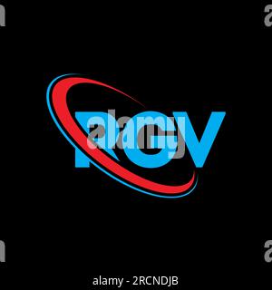RGV logo. RGV letter. RGV letter logo design. Initials RGV logo linked ...