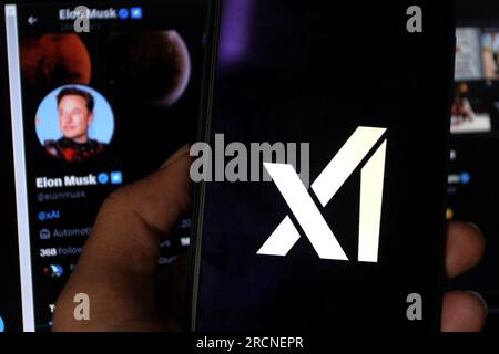 xAI artificial intelligence startup company by Elon Musk Stock Photo - Alamy