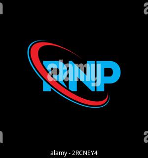 RNP logo. RNP letter. RNP letter logo design. Initials RNP logo linked ...