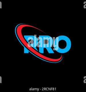 RRO logo. RRO letter. RRO letter logo design. Initials RRO logo linked ...