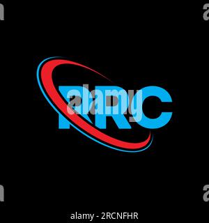 RRC logo. RRC letter. RRC letter logo design. Initials RRC logo linked ...