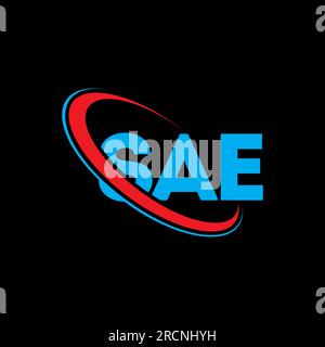 SAE logo. SAE letter. SAE letter logo design. Initials SAE logo linked ...