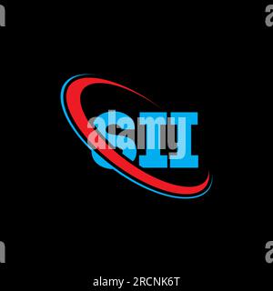 SII logo. SII letter. SII letter logo design. Initials SII logo linked ...