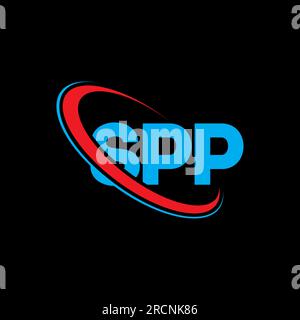 SPP logo. SPP letter. SPP letter logo design. Initials SPP logo linked ...
