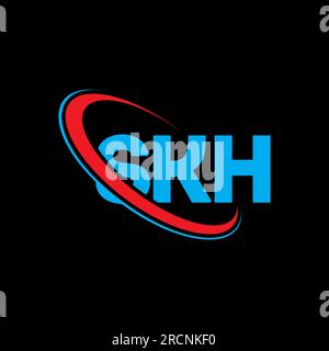 SKH logo. SKH letter. SKH letter logo design. Initials SKH logo linked ...