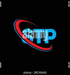 STP logo. STP letter. STP letter logo design. Initials STP logo linked ...
