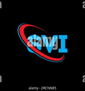 SVI logo. SVI letter. SVI letter logo design. Initials SVI logo linked ...