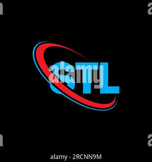 STL logo. STL letter. STL letter logo design. Initials STL logo linked ...