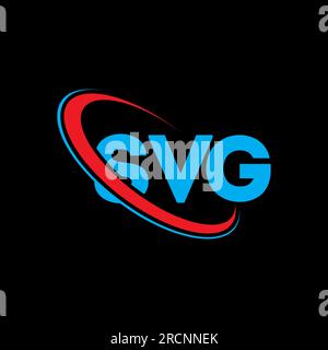 SVG circle letter logo design with circle and ellipse shape. SVG ...