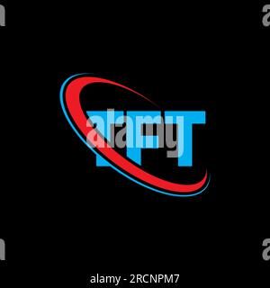 TFT logo. TFT letter. TFT letter logo design. Initials TFT logo linked ...