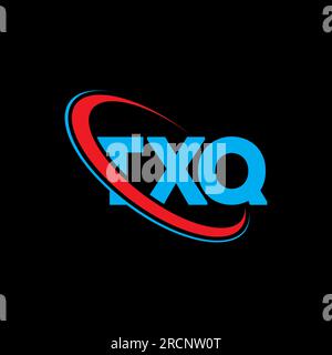 TXQ logo. TXQ letter. TXQ letter logo design. Initials TXQ logo linked ...