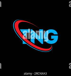 TNG logo. TNG letter. TNG letter logo design. Initials TNG logo linked ...
