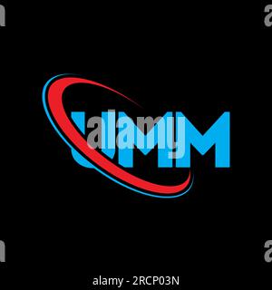 UMM logo. UMM letter. UMM letter logo design. Initials UMM logo linked ...