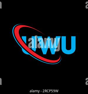 UWU logo. UWU letter. UWU letter logo design. Initials UWU logo linked ...
