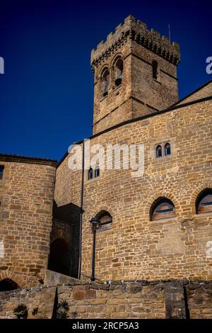 Ujue or Uxue, Santa Maria church (romanesque and gothic 11-14th ...