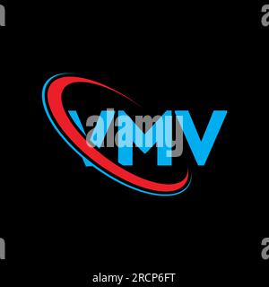 VMV logo. VMV letter. VMV letter logo design. Initials VMV logo linked ...